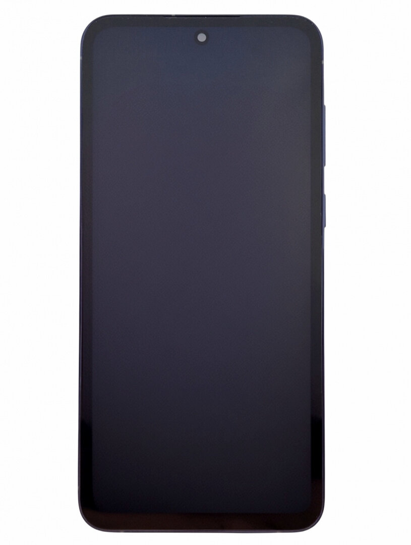 Дисплей для Samsung Galaxy A55 5G (A556E) в рамке, черный (OLED)