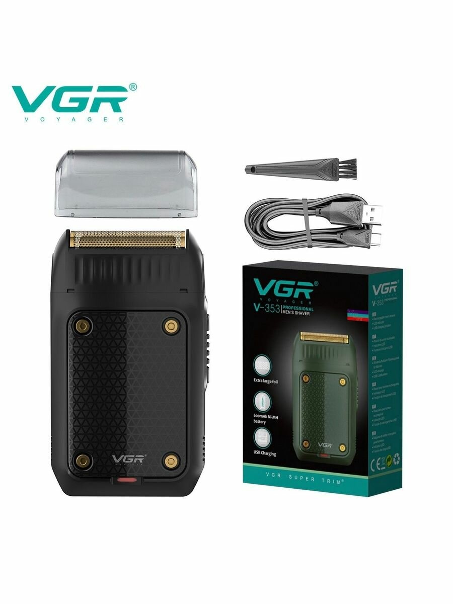 VGR Электробритва TXD-1, черный
