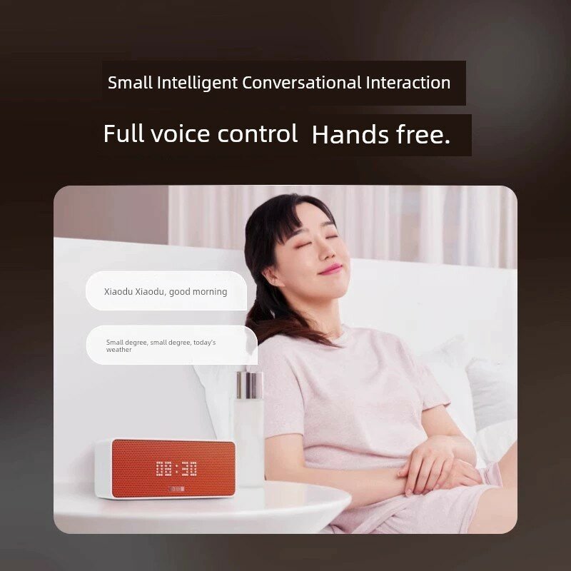 Умная колонка-будильник Xiaodu Sound Smart Edition с дисплеем, Wi-Fi, Bluetooth, сетевым аудио и дистанционным