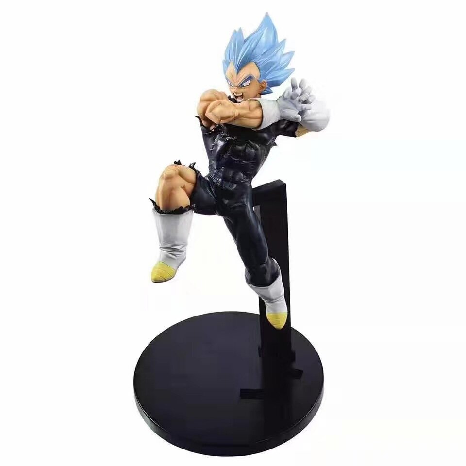 Коллекционная фигурка Dragon Ball Super Vegeta, модель PVC с черным постментом, высота 30 см