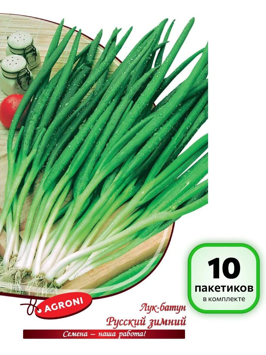 (10 шт.) - Семена Лук батун Русский зимний (0,5г)
