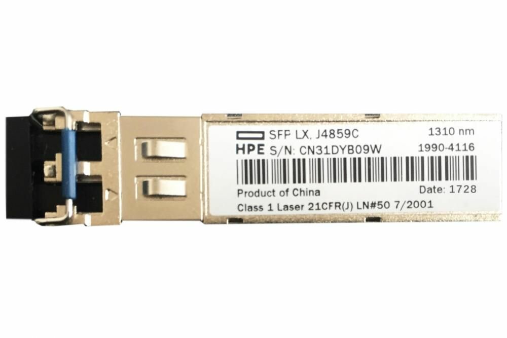 Трансивер HPE J4859C X121 1G SFP LC LX Transceiver