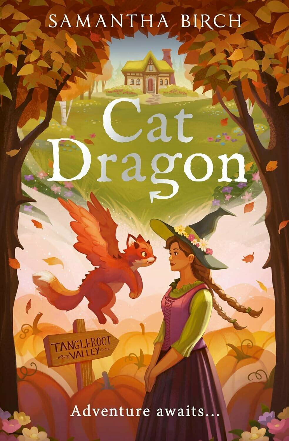 Samantha Birch. Cat dragon (Samantha Birch) Кот- дракон (Саманта Бирч) /Книги на английском языке