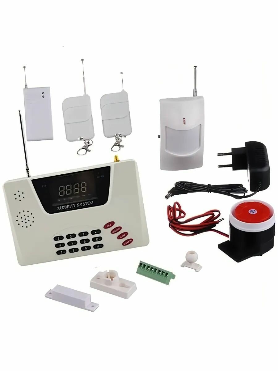 GSM-Сигнализация Орбита HD-271, для дома, офиса, гаража, IP20, белый