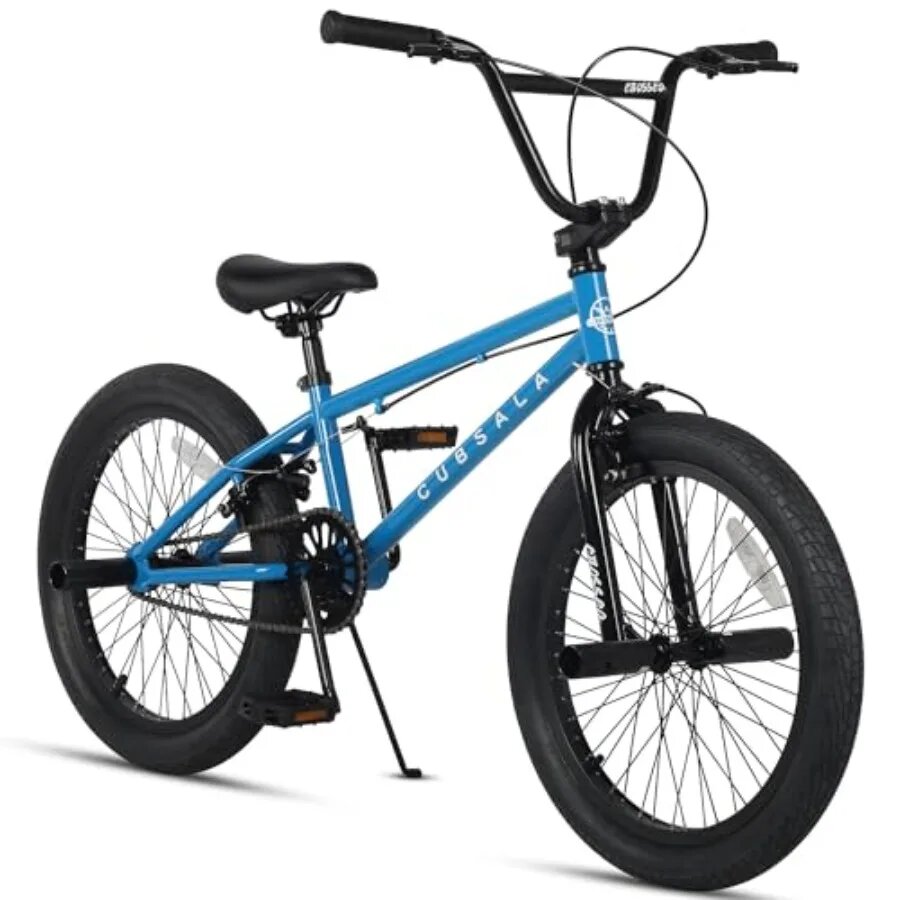 Фристайл-байк BMX для детей в возрасте 5-13 лет и новичков, стальной каркас, несколько цветов, прочность и отзывчивость управления