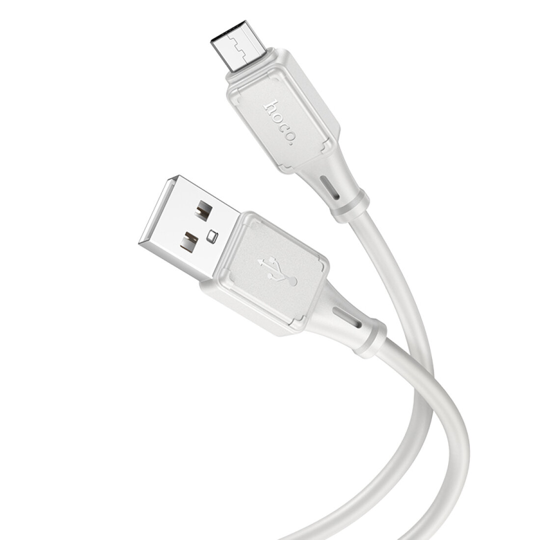 USB Кабель Micro, HOCO, X101, серый