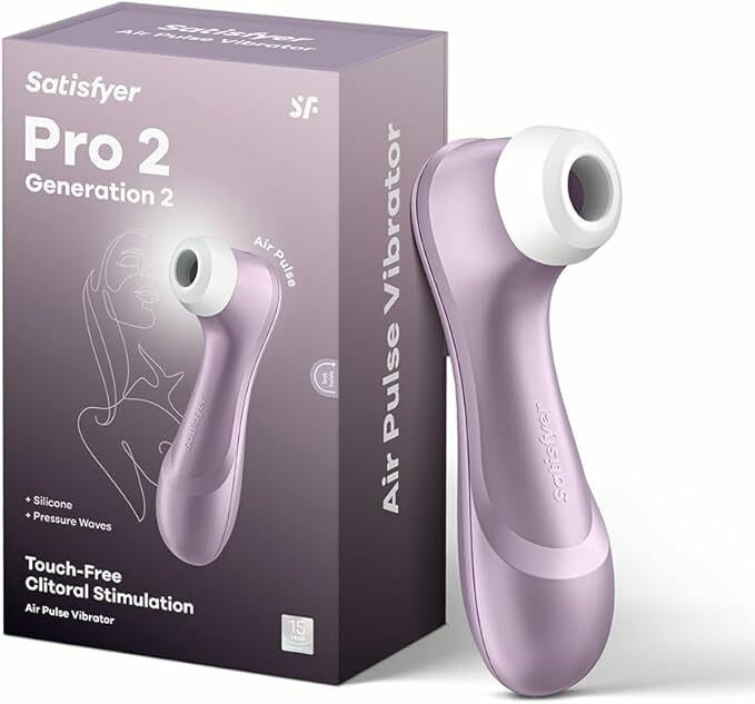 Вакуумный стимулятор клитора Satisfyer Pro2 Custom Фиолетовый Подарочная Коробка