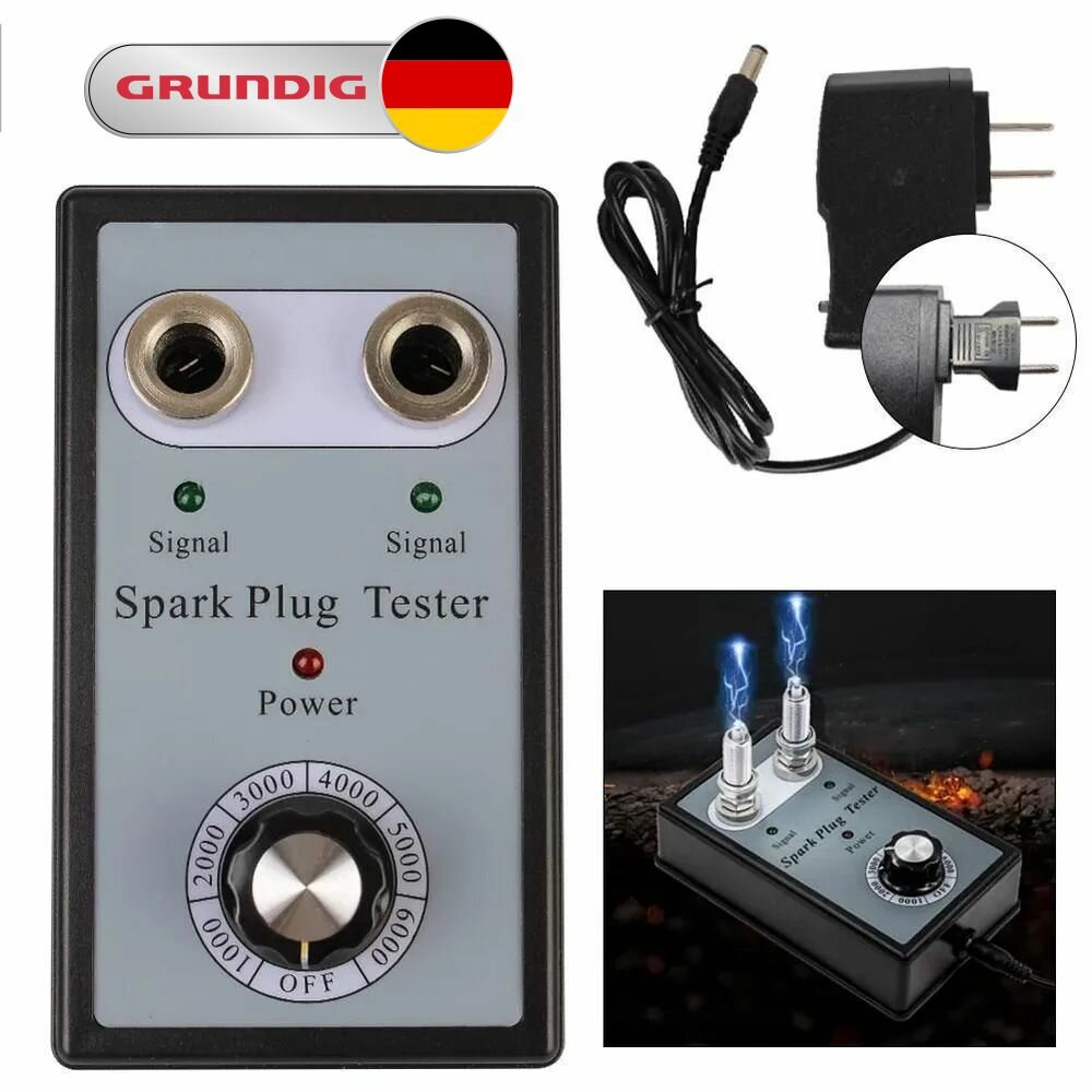 D C 12V 1A Тестер автомобильных свечей зажигания Grundig