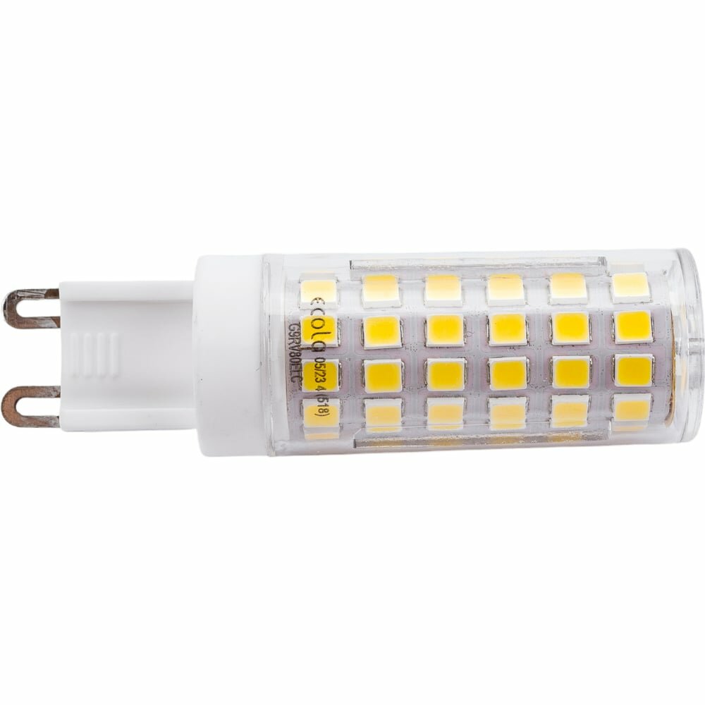 Светодиодная лампа Ecola G9 LED 8,0W Corn Micro 220V 4200K 360 65x19 G9RV80ELC