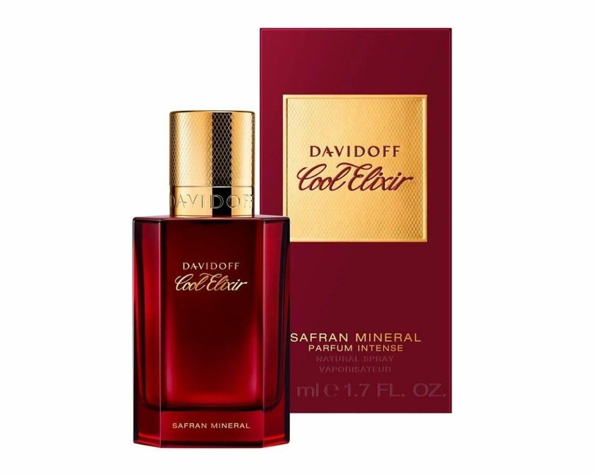 Духи Davidoff Cool Elixir Safran Mineral 50 мл, древесные пряные