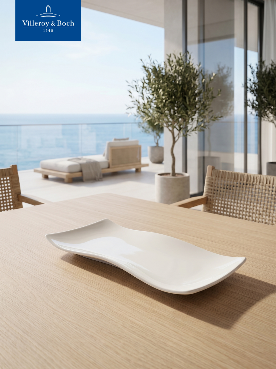 Блюдо сервировочное прямоугольное 21х10,5 см, Cera, Villeroy & Boch, Премиум-Фарфор