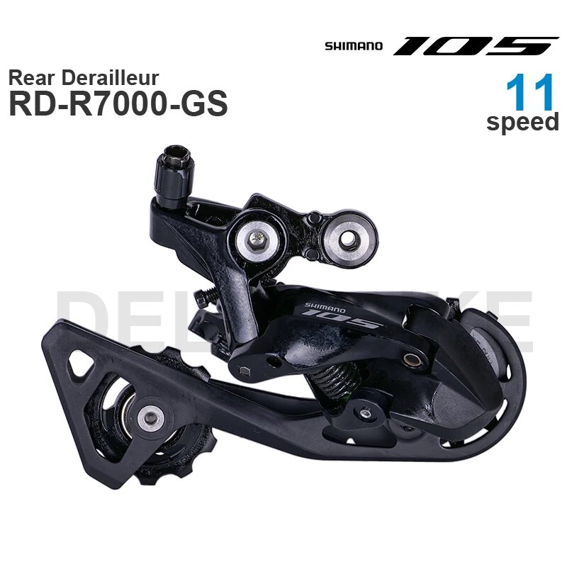 SHIMANO 105 R7000 Задний переключатель 11 скоростей Silky black