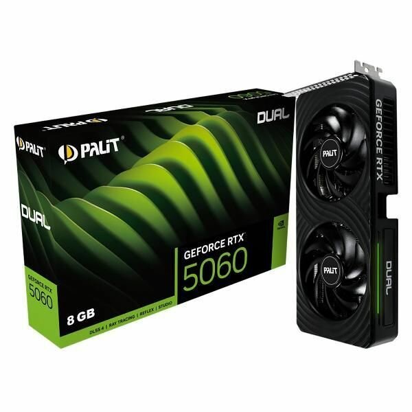 Видеокарта Palit RTX5060 DUAL 8GB GDDR7