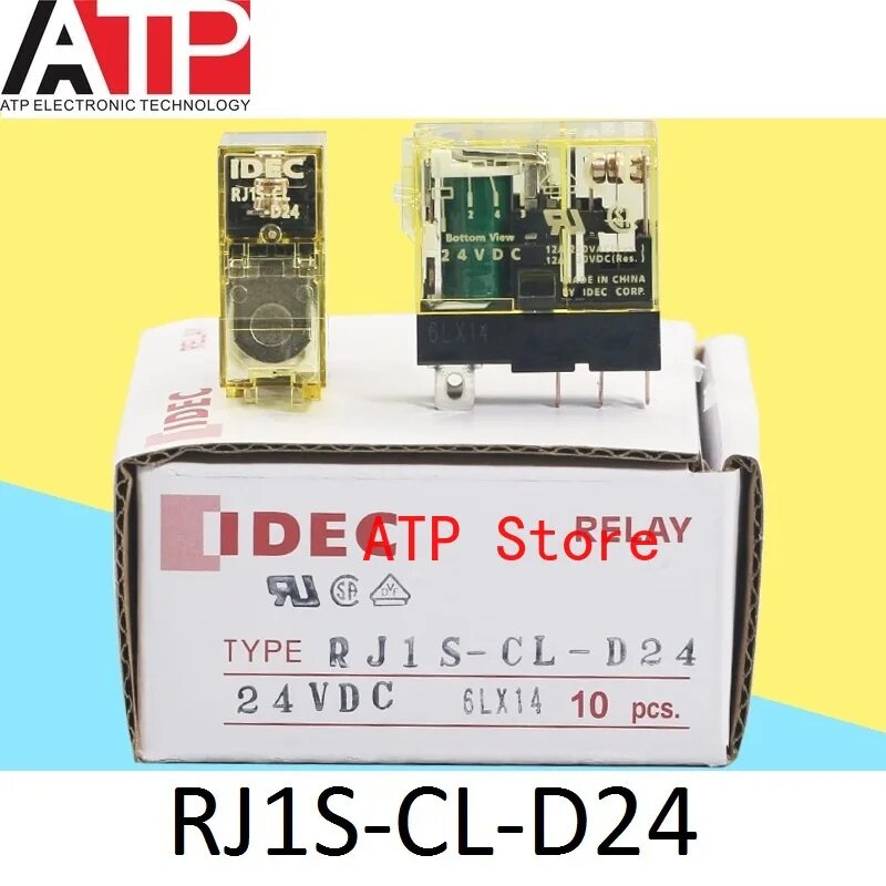 Реле IDEC RJ1S RJ2S 24В RJ1S-CL-D24