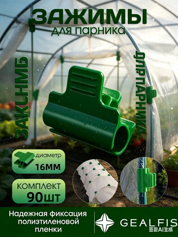 Комплект креплений40 х 30мм, Пластик, 90 шт