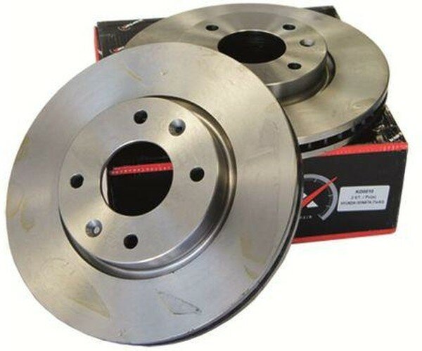 Диск тормозной KORTEX KD0010 передний вентилируемый 280x26 мм 4 отверстия, Hyundai Sonata IV 2.0, 2.7 V6 01-04, Magentis 2.0, 2.5 V6 01-