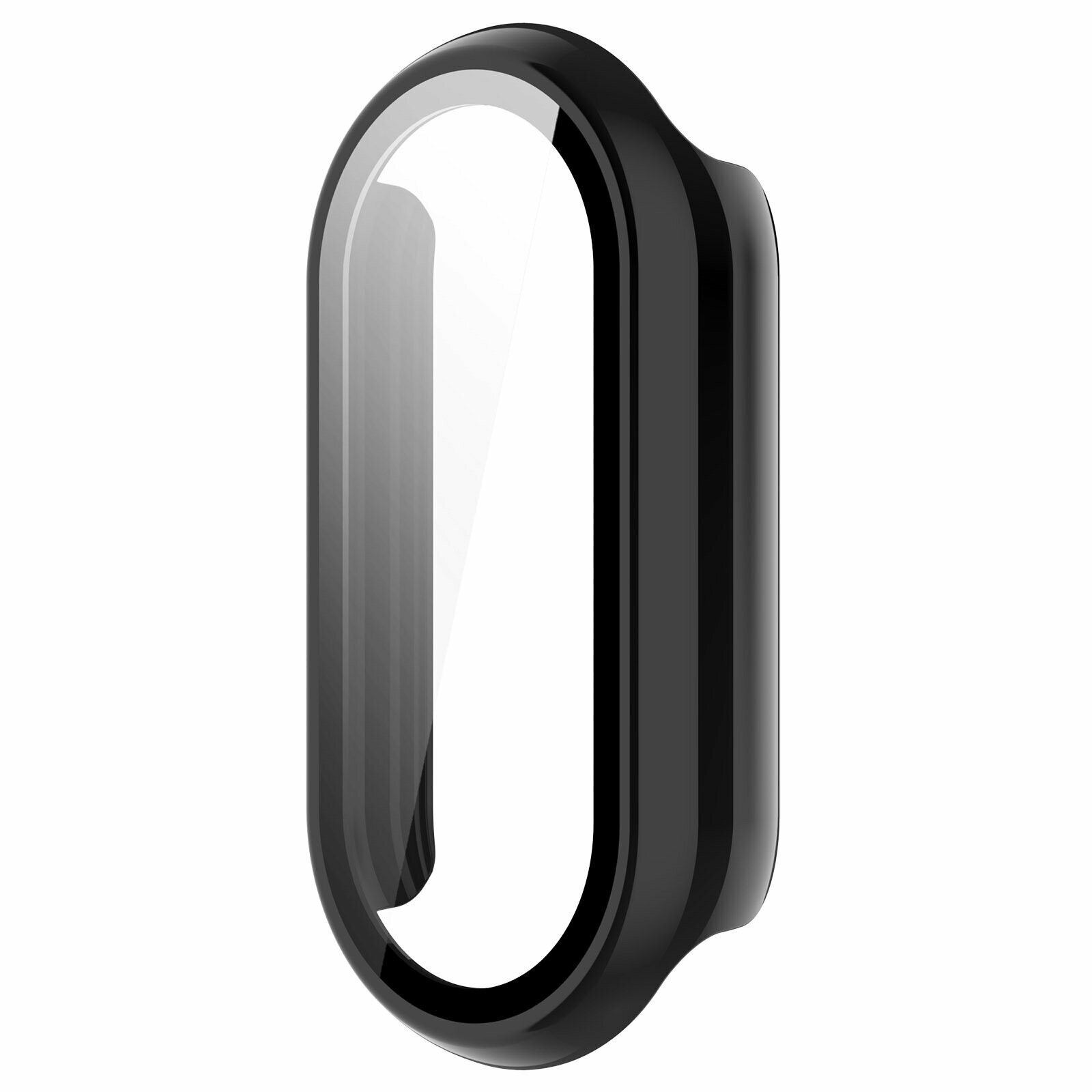 Черный обычный чехол для Xiaomi Smart Band 9, 9 NFC — черный (базовый защитный чехол)
