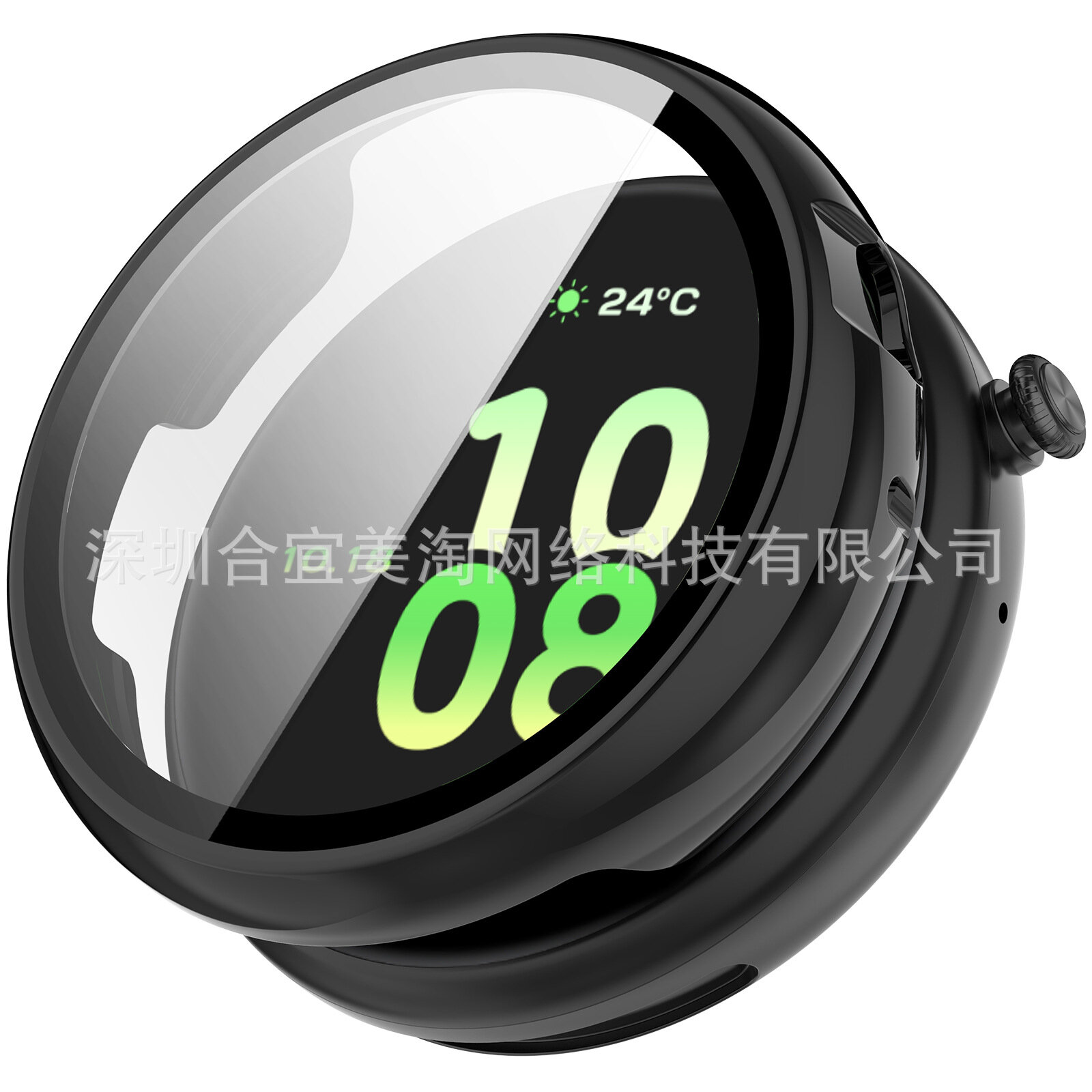 Полная защитная чехол для Honor Watch Fit Active Version - Черный
