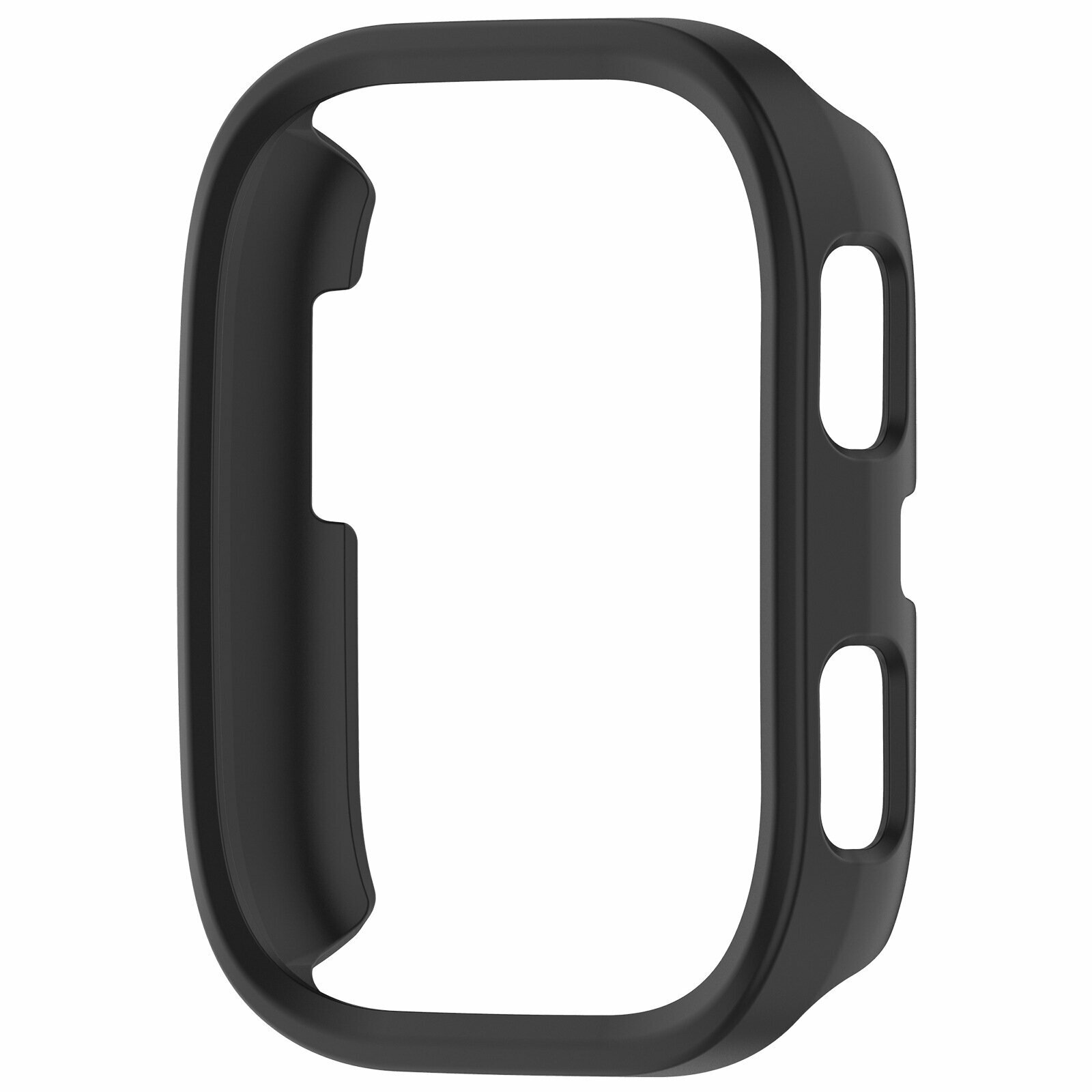 Чехол для умных часов Amazfit Bip6 с перфорацией, матовый черный, пластиковый защитный чехол