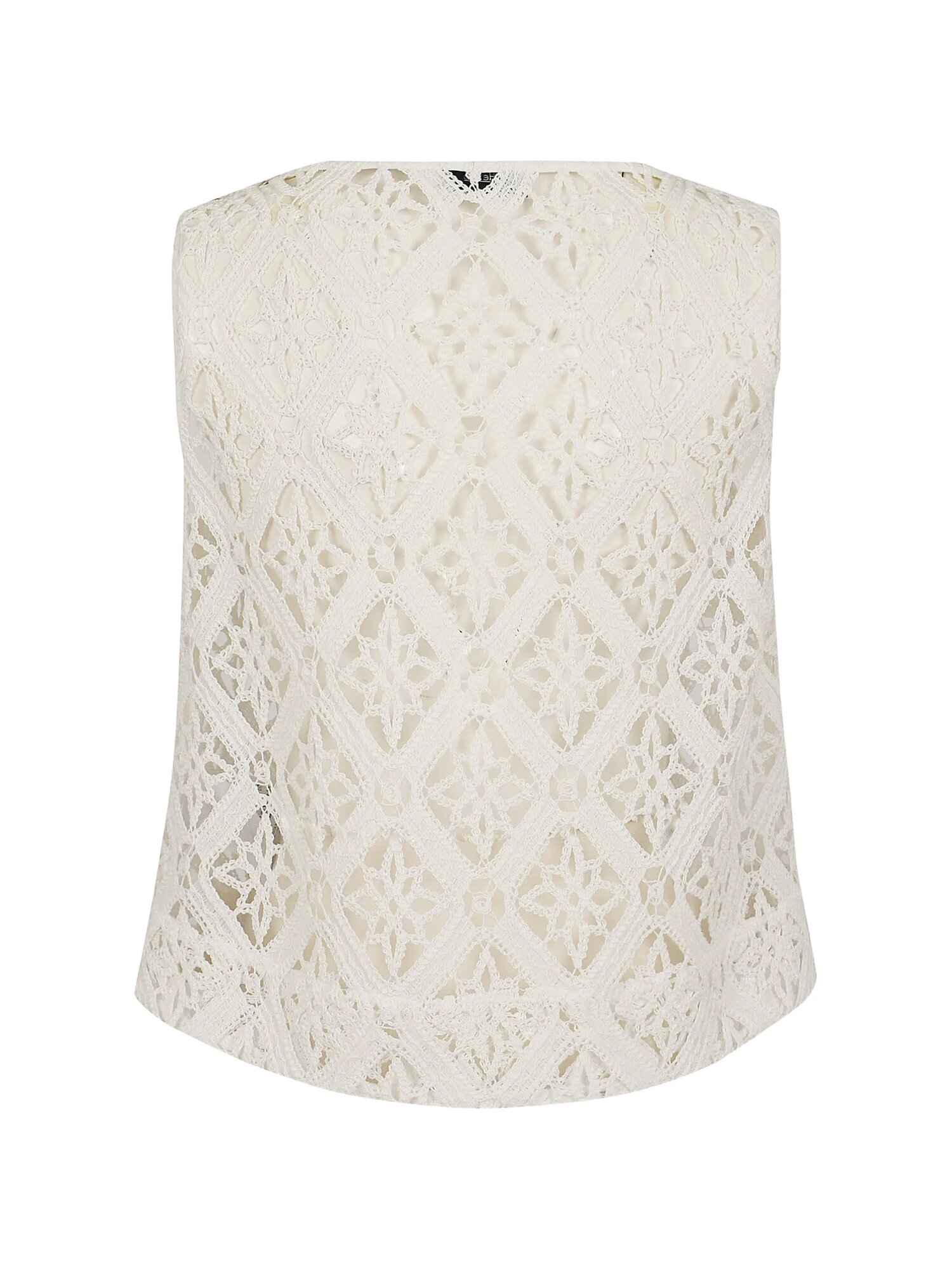 Топ Herno Crochet top, размер 42, white — фото 1