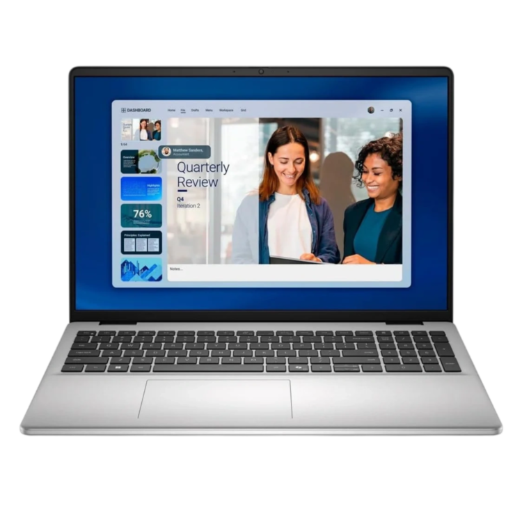 Ноутбук Dell 16 DC16256 AMD Ryzen AI 5 330,16" 1920x1200,16Gb,512Gb SSD, AMD Radeon Graphics, Win 11 Home Silver