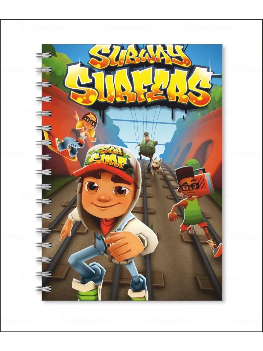 Тетрадь Subway Surfers