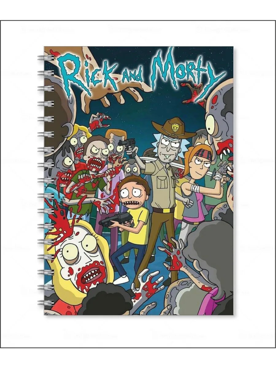 Тетрадь Рик и Морти - Rick and Morty