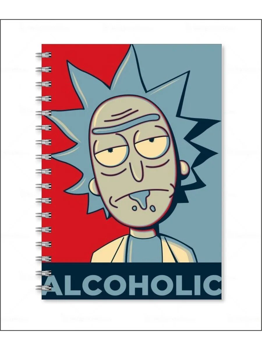 Тетрадь Рик и Морти - Rick and Morty