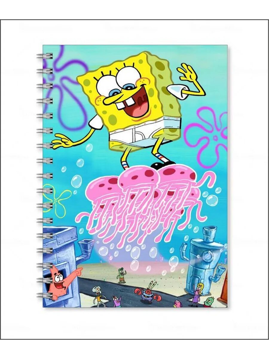 Тетрадь Губка Боб Квадратные Штаны