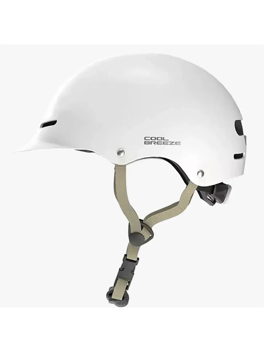 Шлем для езды Xiaomi Riding Helmet EU K1 BHR086UGL, с вентиляцией, белый