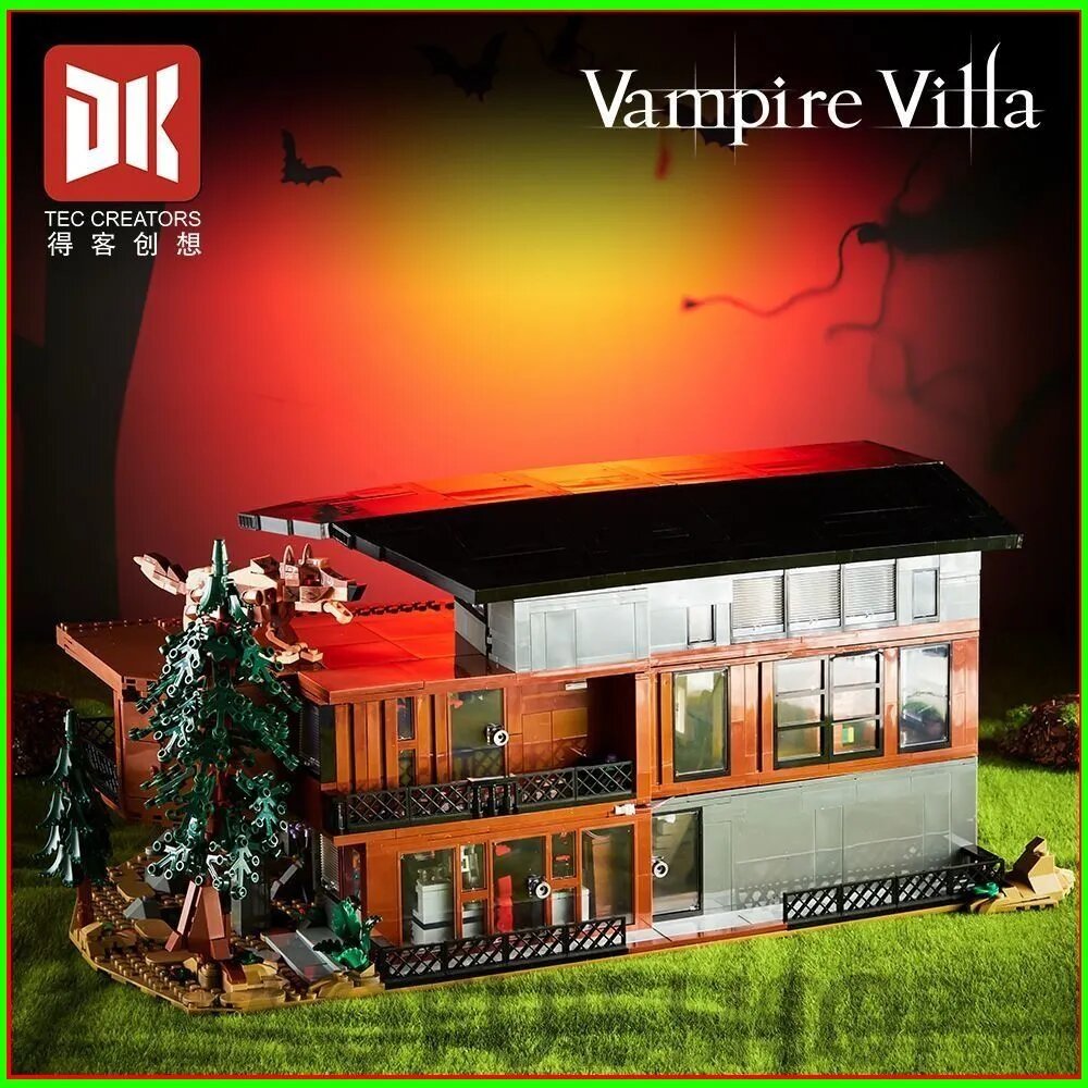 Конструктор TEC CREATORS Vampire Villa NO.80023, 2813 деталей, для мальчиков и девочек, возраст 8+ — фото 1