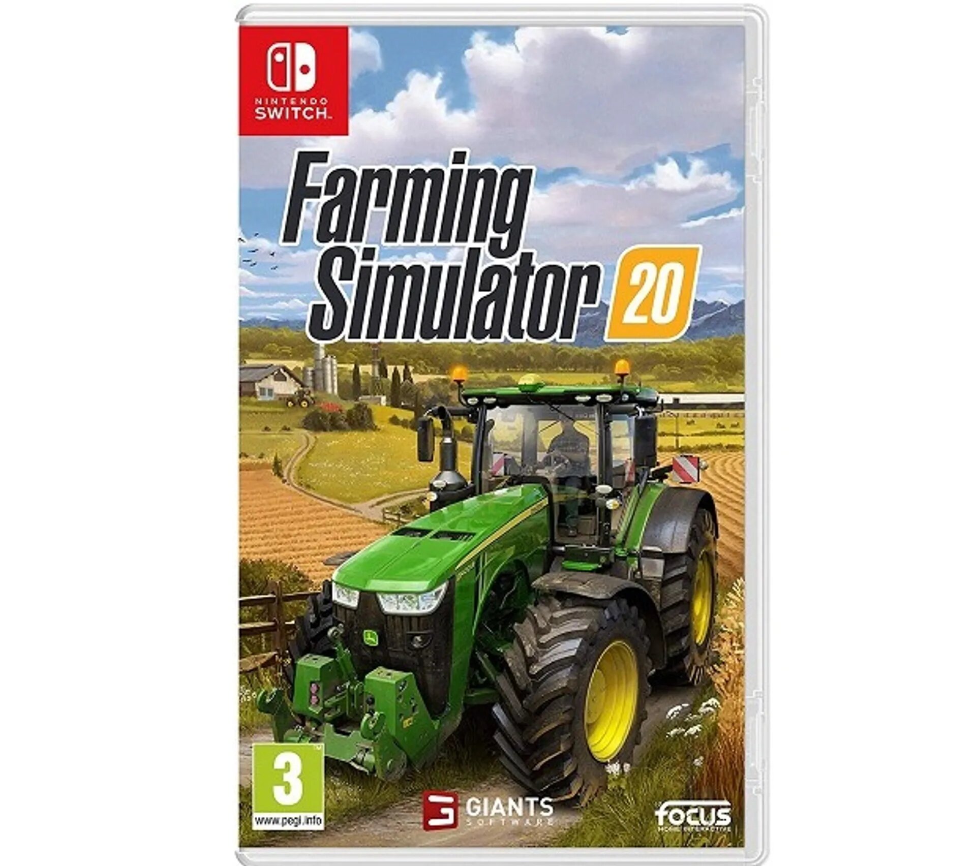 Farming Simulator 20 (русская версия) (Игра на картридже) (Nintendo Switch)