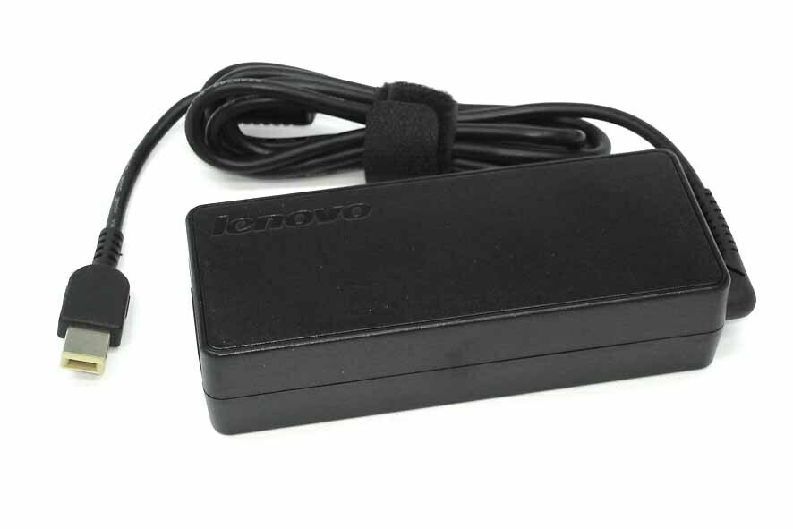 Блок питания (сетевой адаптер) для ноутбуков Lenovo 20V 4.5A 90W rectangle (прямоугольный)