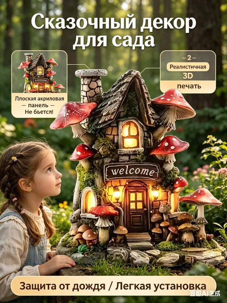 Фигурка садовая
