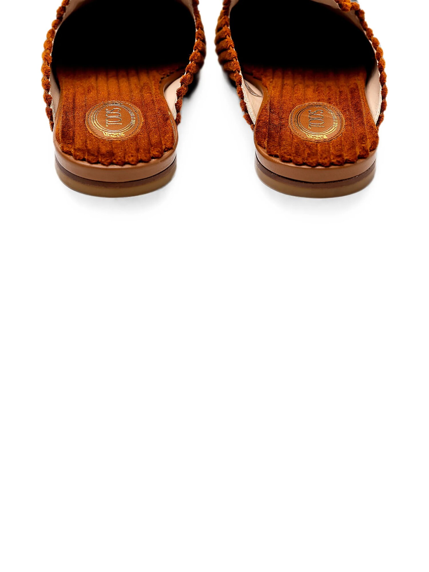 Мюли Tod's Cotton flat mules, размер 40 — фото 1