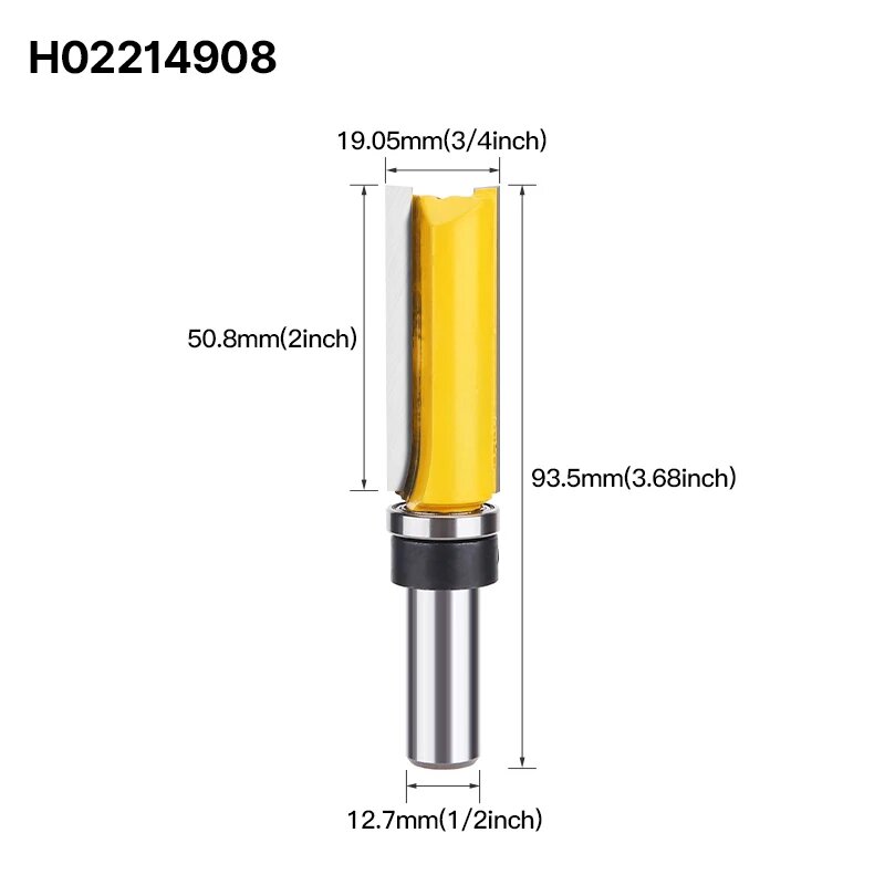Фрезы HUHAO для деревообработки 6.35 мм, 12.7 мм H02214908