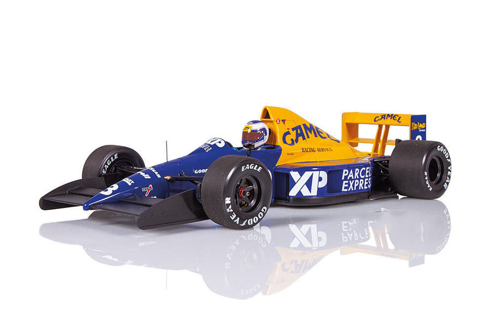 Модель коллекционная MINICHAMPS Tyrrell ford 018 jonathan palmer french gp 1989