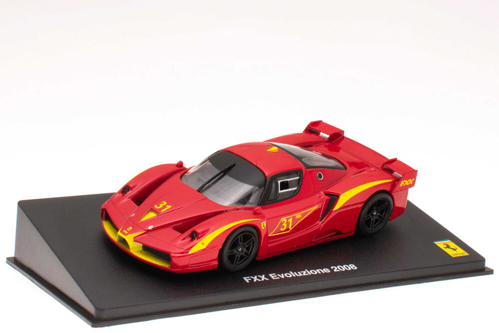 Модель коллекционная ALTAYA Ferrari fxx evoluzione #31 2008 red