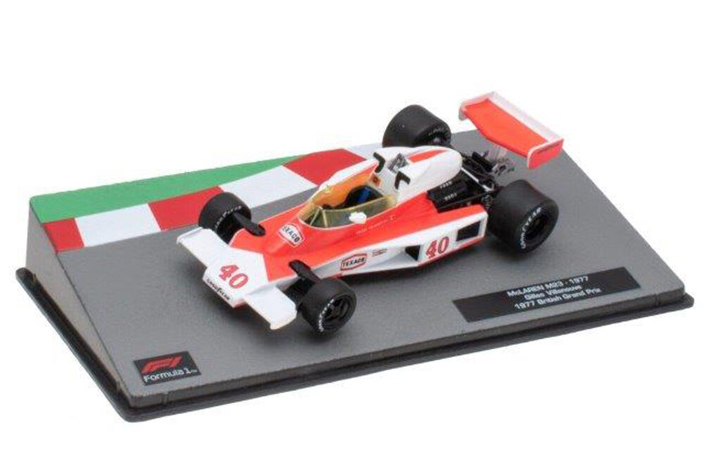 Модель коллекционная ALTAYA Mclaren M23 #40 "mclaren marlboro team" gilles villeneuve british gp 1977