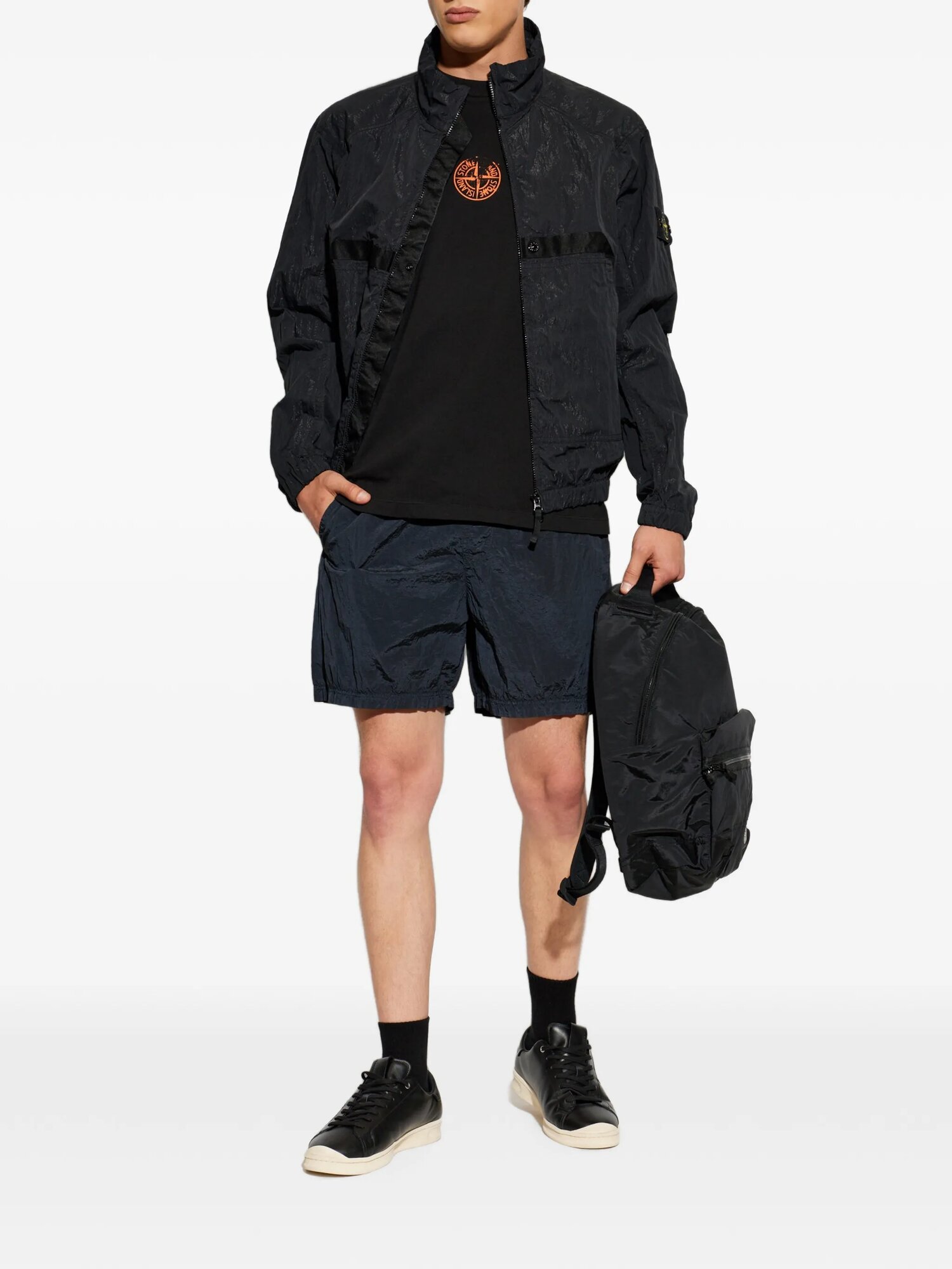 Куртка Stone Island Logo-patch jacket, размер 2XL — фото 1
