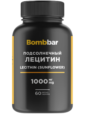 Лецитин BombBar Лецитин 1000 мг 60 капсул