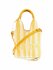 Сумка Chloe Mini striped tote bag