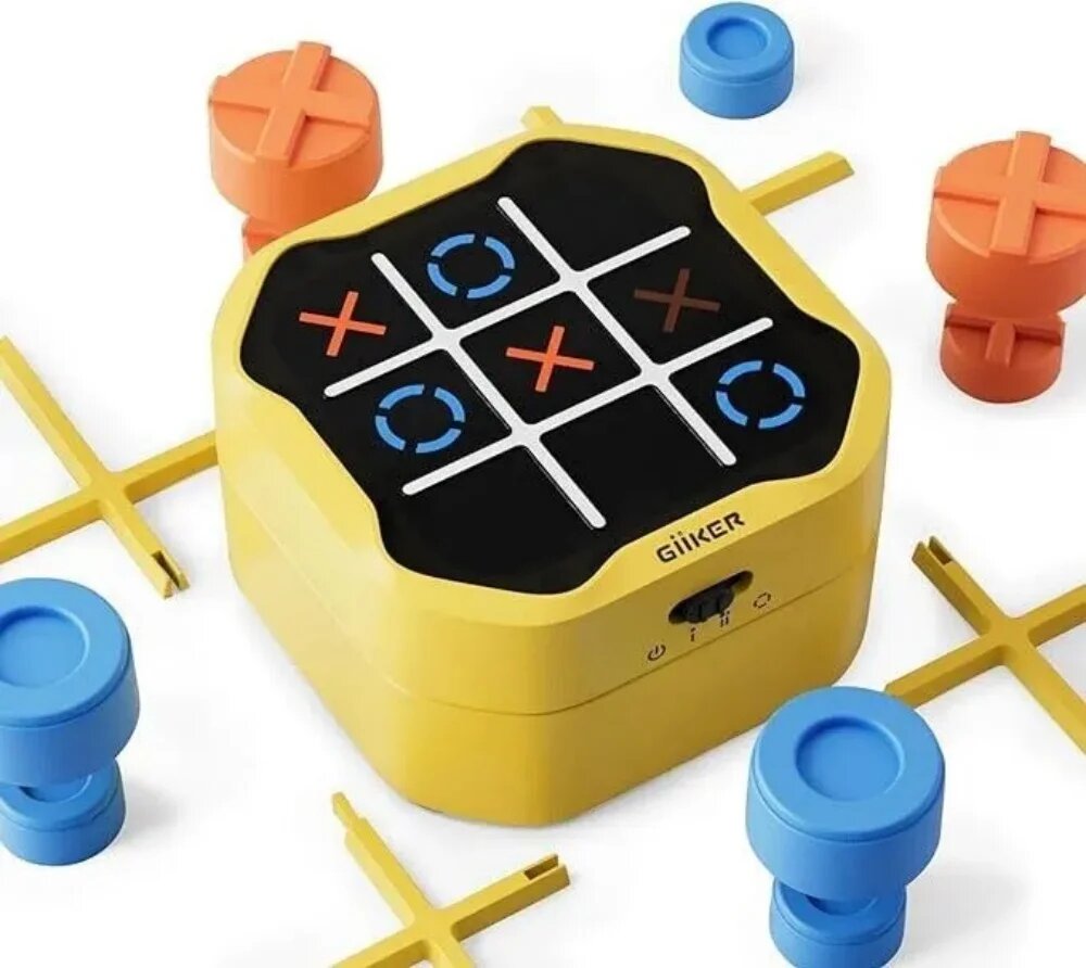 Giiker Super Tic-Tac-Toe Bolt Шахматы Желтый, Yellow