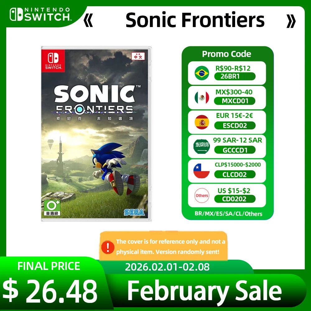 Sonic Frontiers Nintendo Switch игра — фото 1