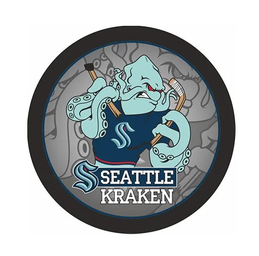 Rubena Шайба Seattle Kraken Mascot