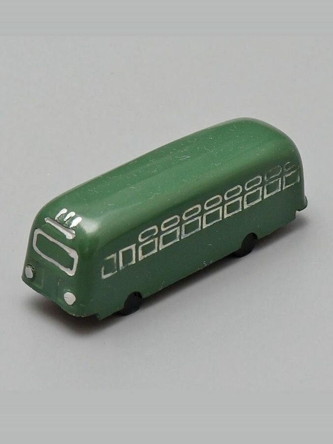 Антикварная детская игрушечная машинка "Трамвай", пластмасса, 1950-е гг, СССР