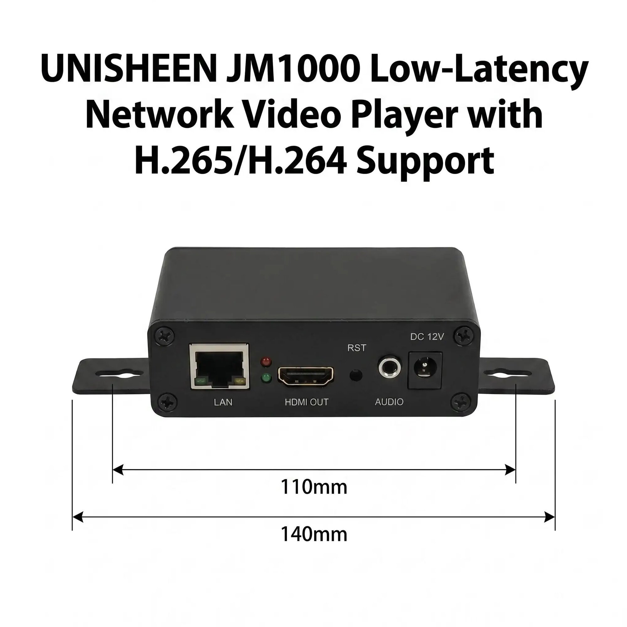 UNISHEEN JM1000 IP-видеодекодер HDMI — фото 1