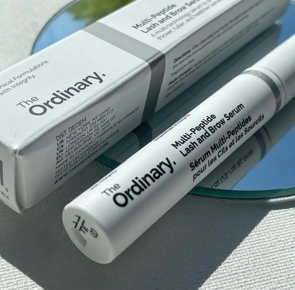 Сыворотка для роста ресниц и бровей Multi-Peptide Lash and Brow Serum The Ordinary мультипептидная, объем 5мл
