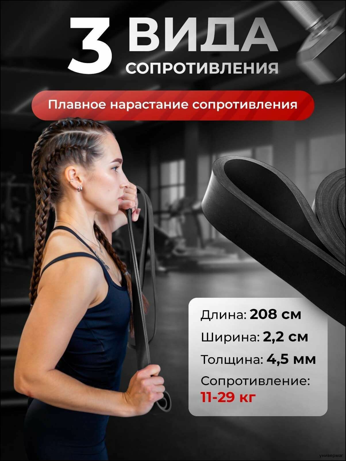 Фитнес-резинка — фото 1