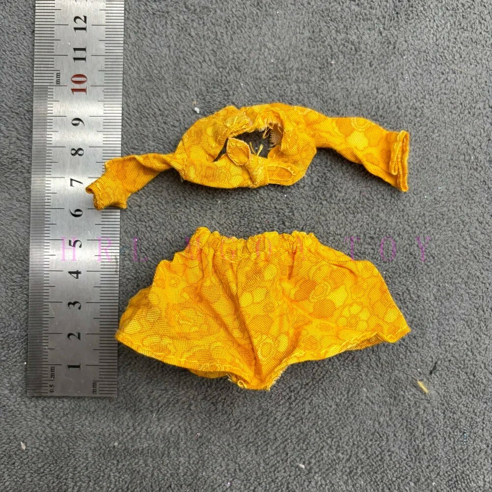 Одежда для куклы, желтая, A34-Only Clothes
